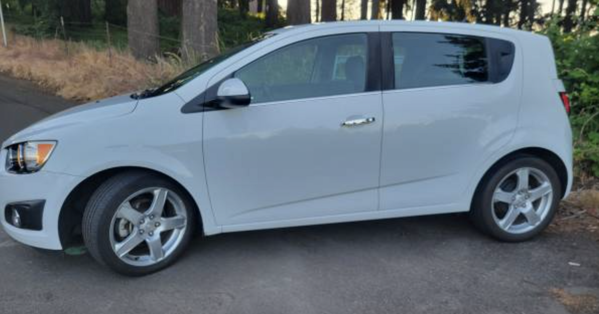 2014 Chevy Sonic hatchback for $6500 in Vancouver, WA | For Sale & Free ...