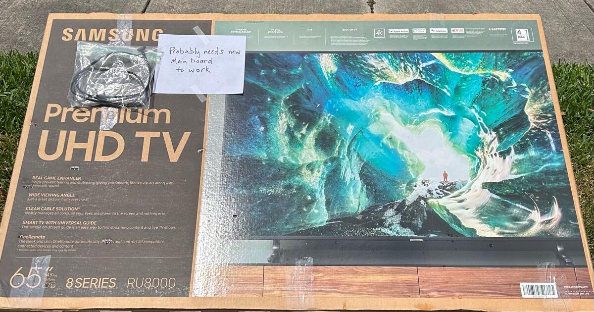 Free 65”TV and Roaster Oven for Free in Metairie, LA | For Sale & Free ...