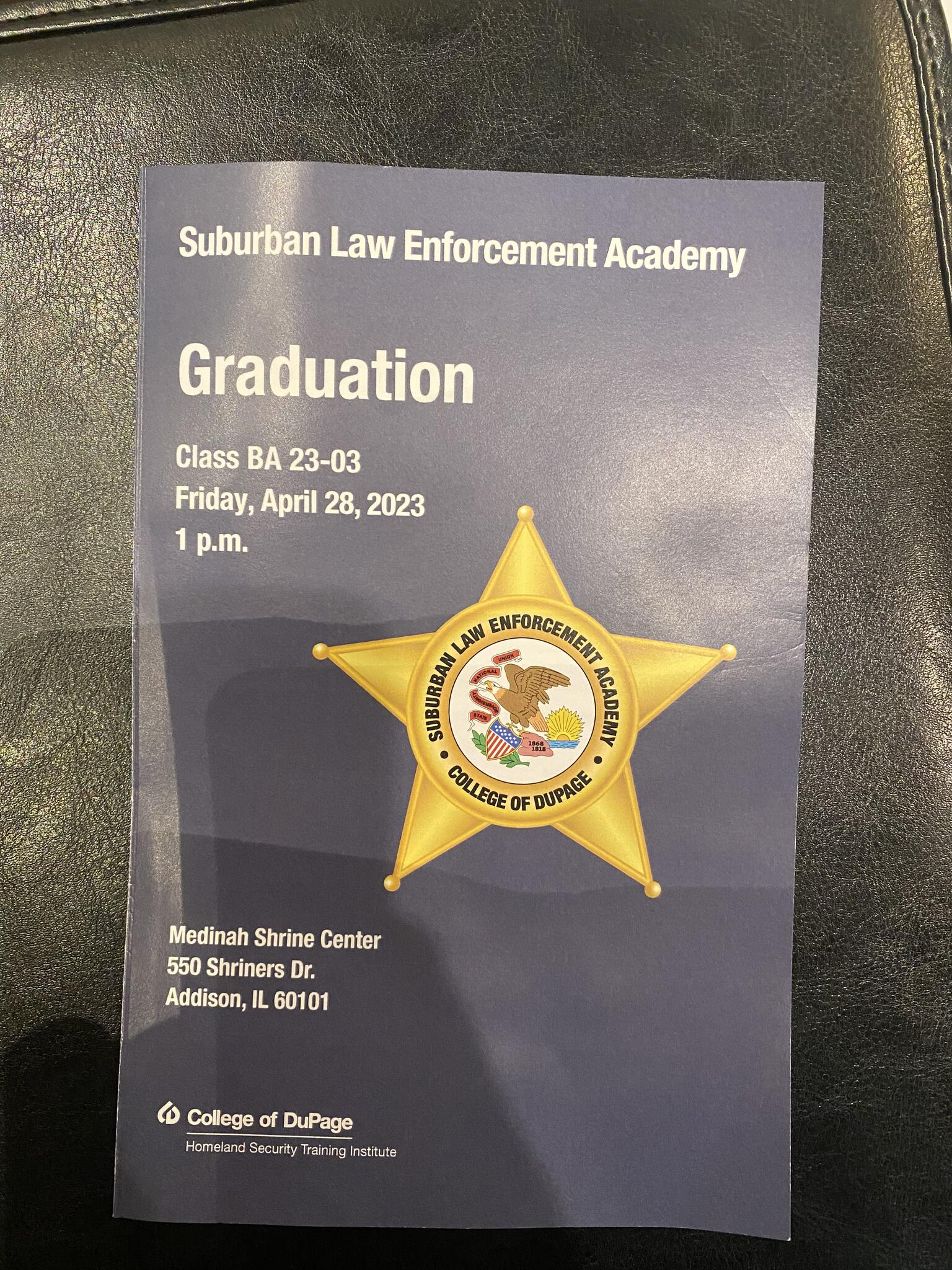 Congratulations to our three newest PPO’s who graduated from the ...