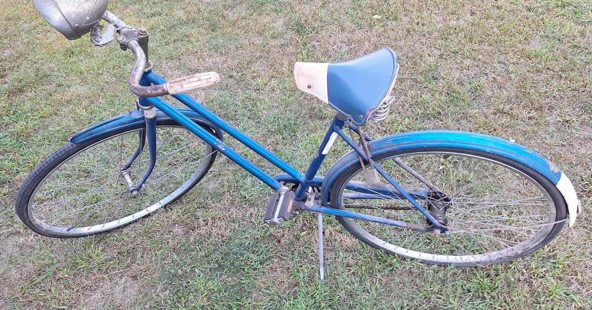 (promised) Vintage Blue Triumph 26” bicycle in need of TLC. for Free in ...