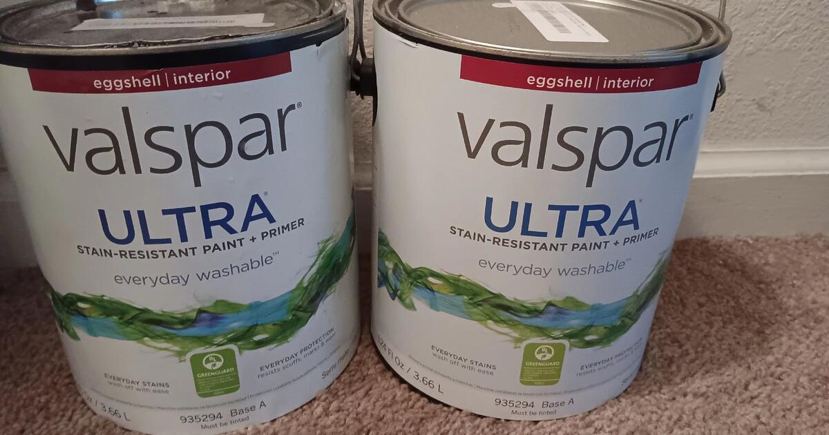 2 Valspar Ultra Interior Paint for $15 in Windermere, FL | For Sale ...