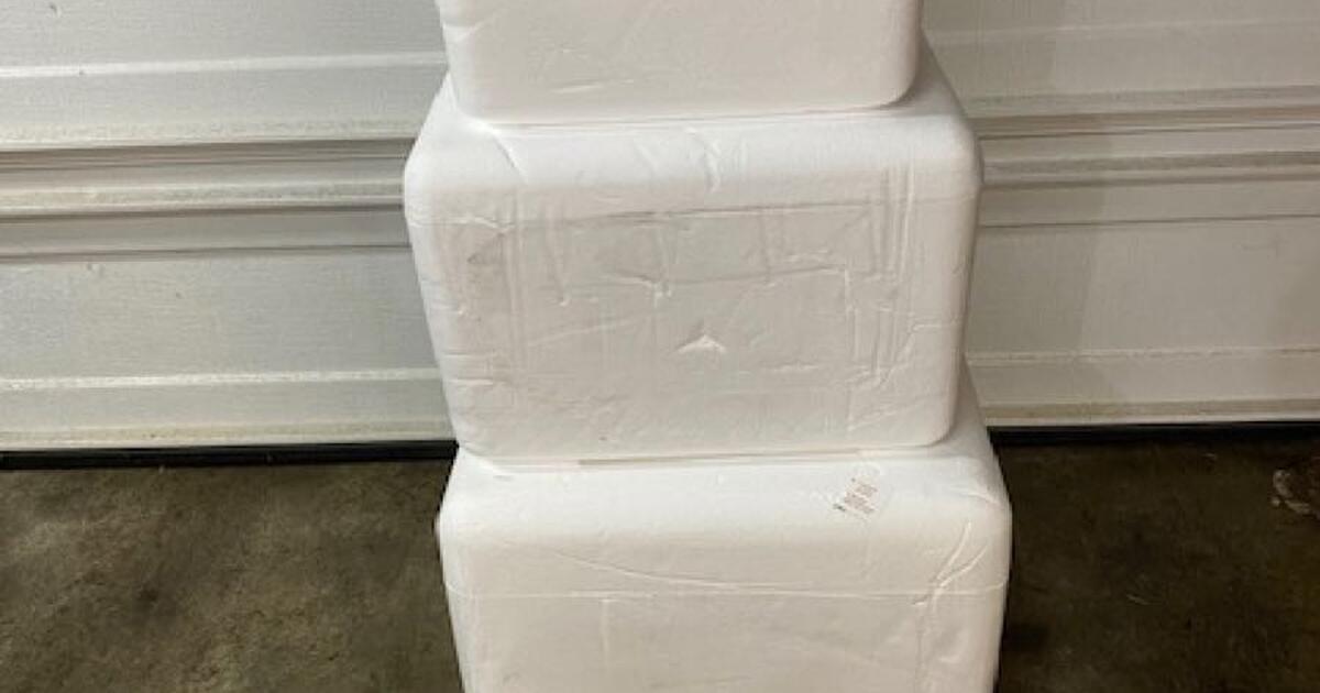 Styrofoam ice chest 3 units for Free in Edmonds, WA | For Sale & Free ...