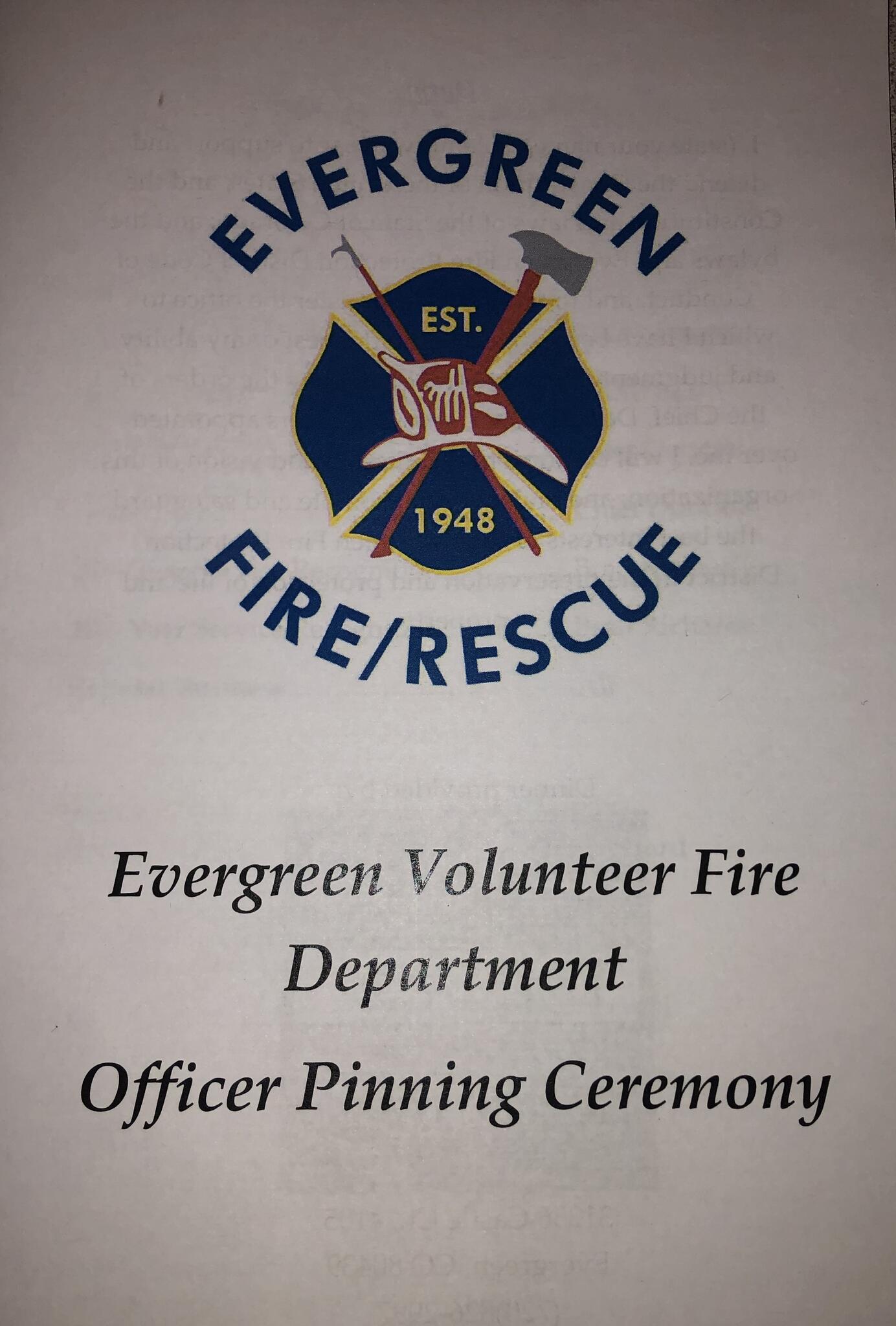 Congratulations to the new EFR Officers (Evergreen Fire Rescue ...