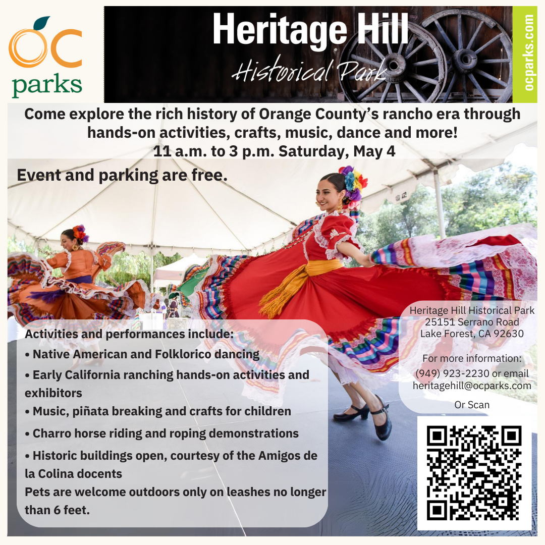 Come explore the rich history of Orange County’s rancho era through ...
