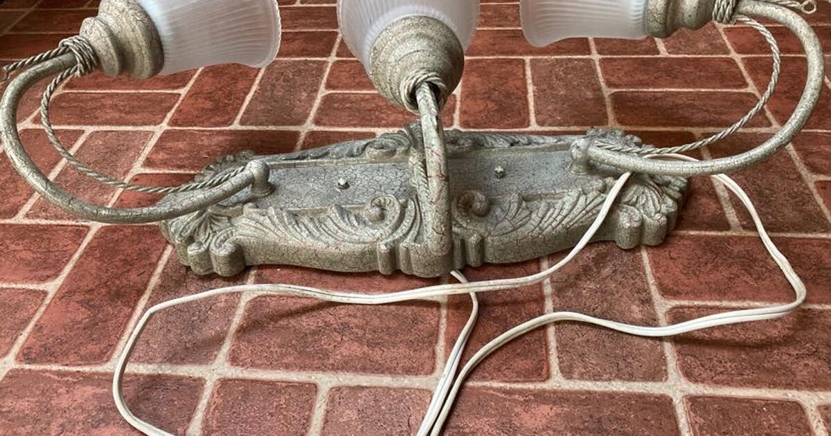 3 scone vintage style wall light for $25 in Longview, WA | For Sale ...