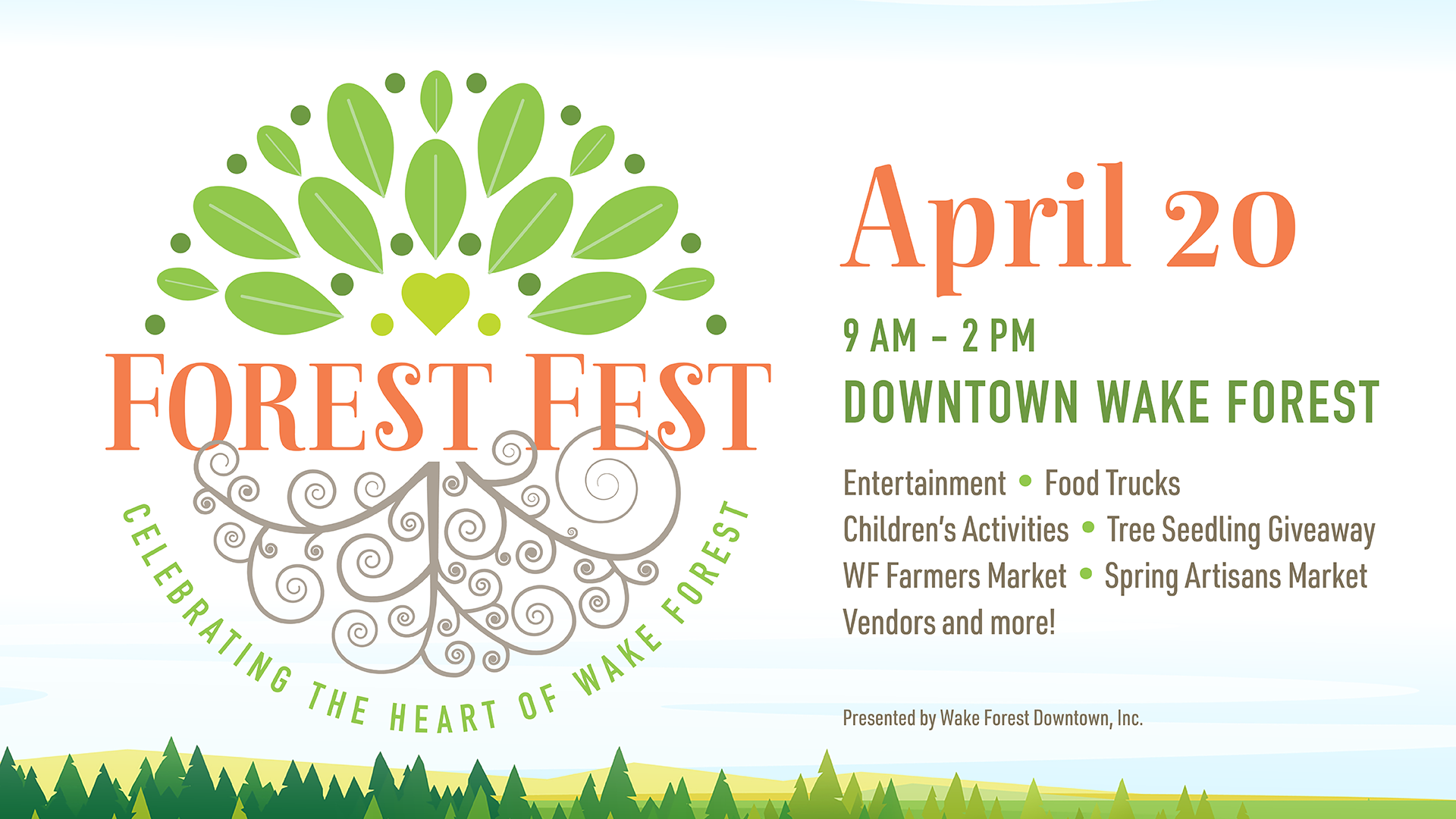 Wake Forest Downtown seeking 2024 Forest Fest vendors & nonprofits ...