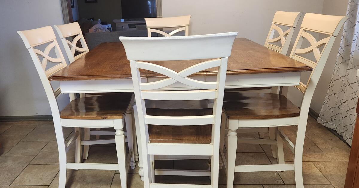 Counter height kitchen table and chairs for $300 in Indianapolis, IN ...