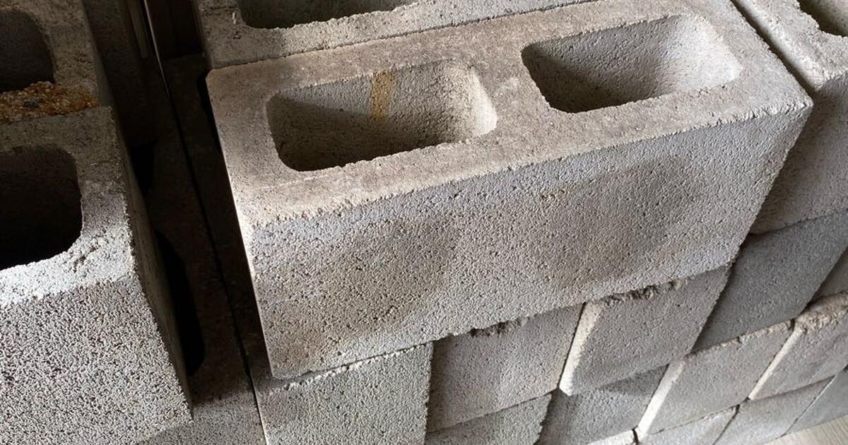Cement blocks 36 whole pieces 4 half $ .75 cents each or Make an offer ...