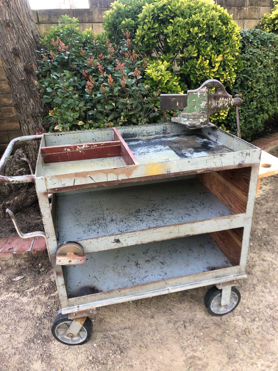 Heavy Duty Metal Work Cart for $100 in Moorpark, CA | For Sale & Free ...