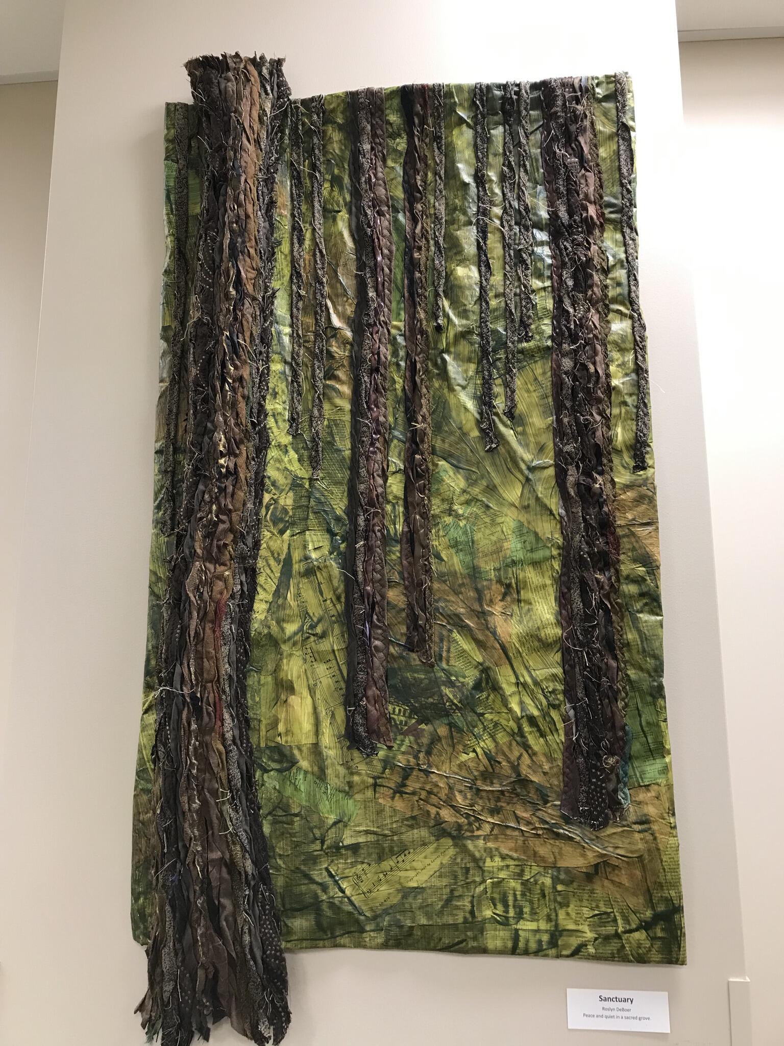 🌼DISCOVER the breathtaking world of fabric art with Roslyn DeBoer, the ...