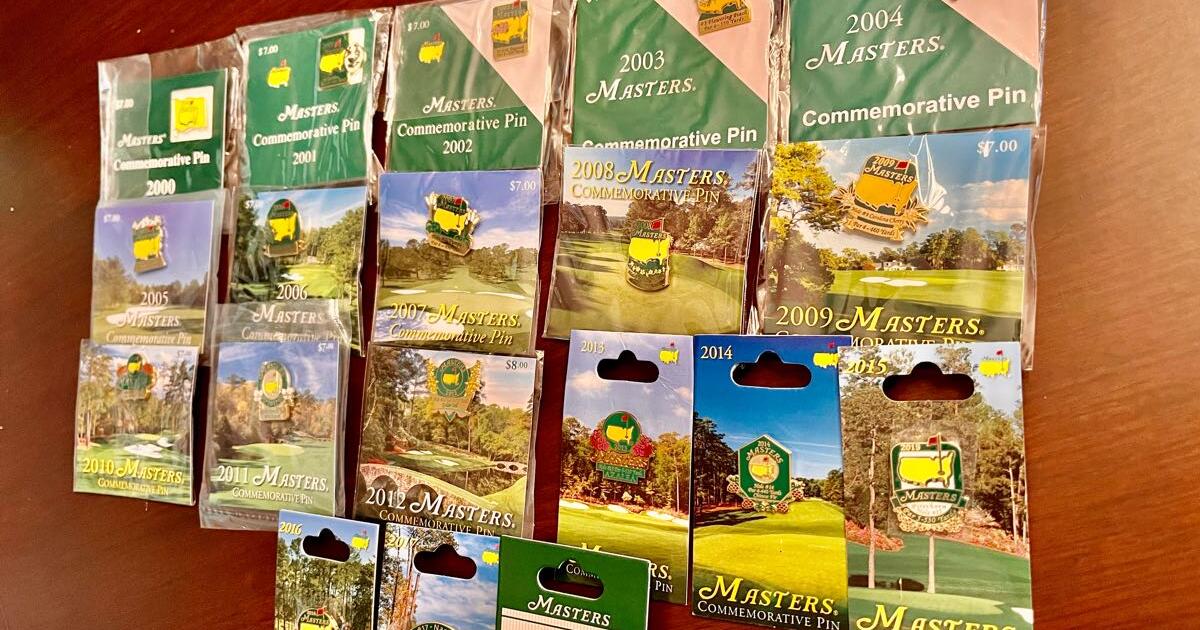 Masters Commemorative Pins Collection for $250 in The Villages, FL ...