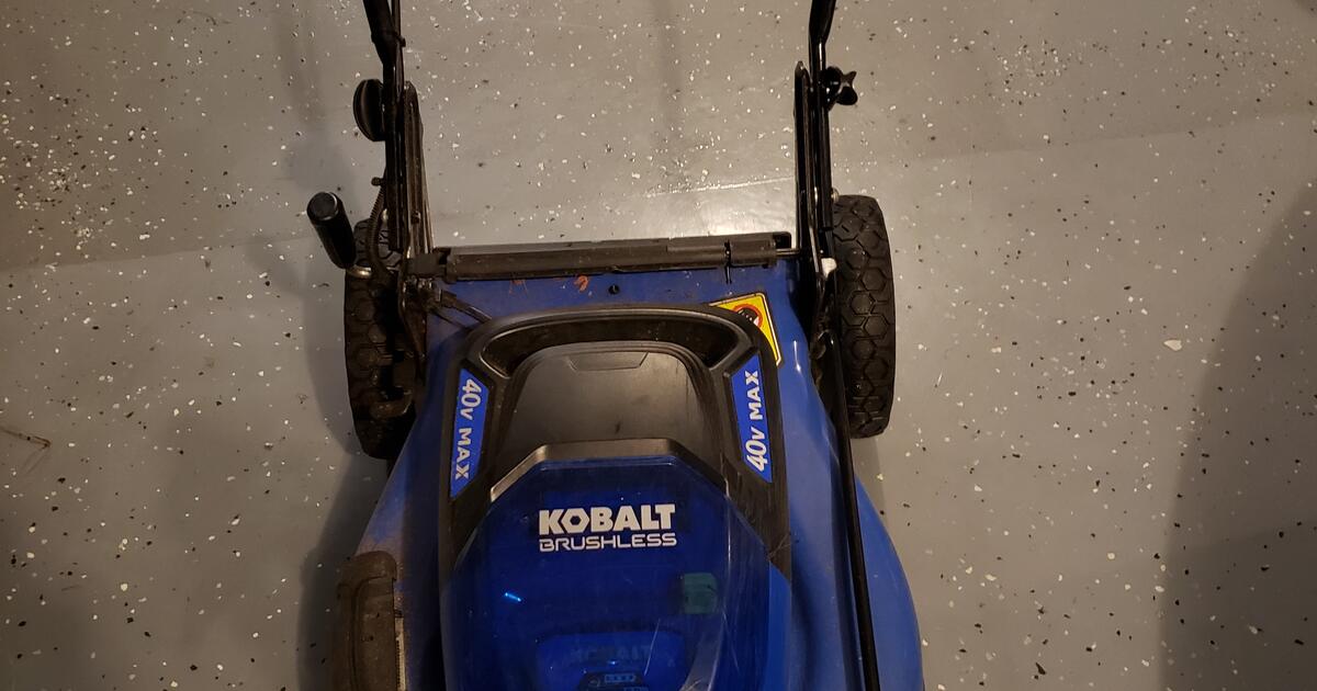 Kobalt KM 2041B-06 40-volt Max Brushless 20-in Cordless Electric Lawn Mower 5 Ah for $100 in ...