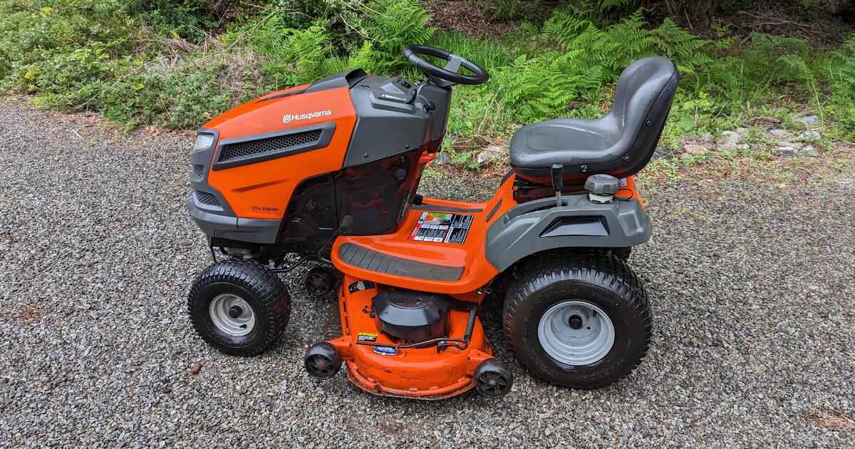 Husqvarna 48" Riding Mower - Needs new deck for $250 in Snohomish, WA ...
