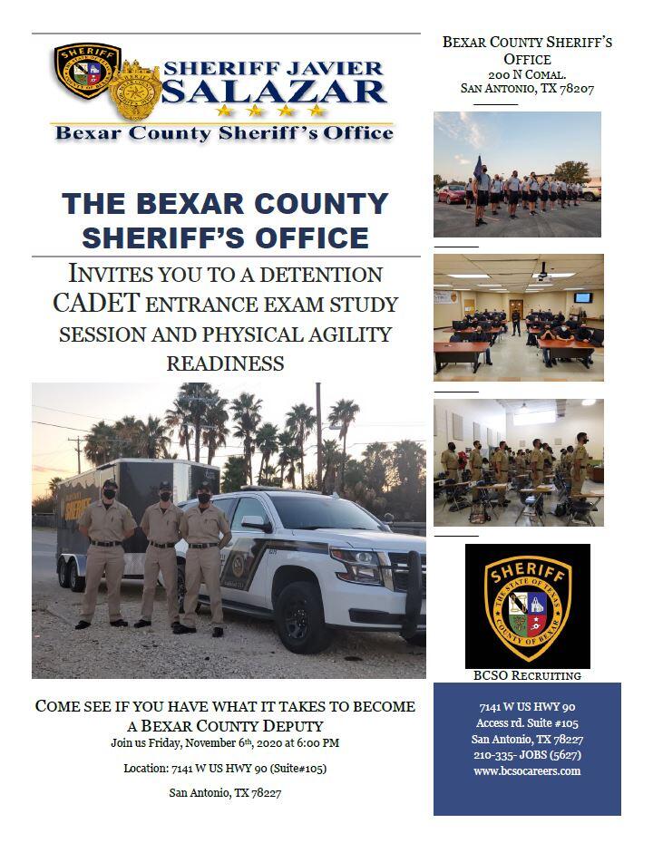 BCSO Practice Exam (Bexar County Sheriff's Office) — Nextdoor — Nextdoor