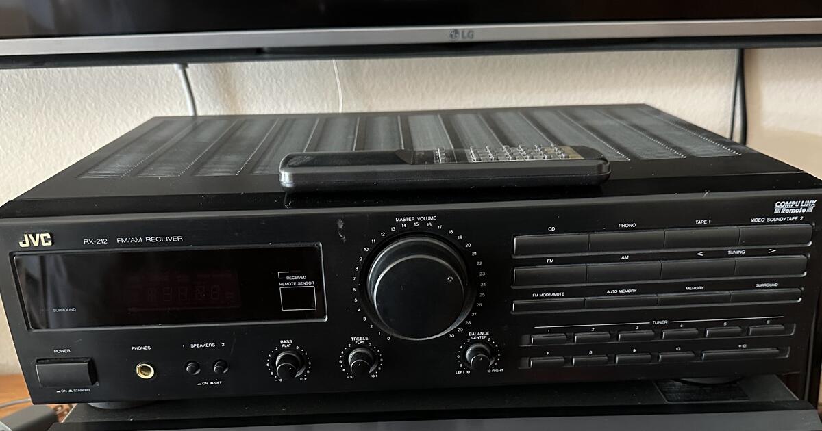 JVC RX-212 Receiver with remote for $80 in Palm Coast, FL | For Sale ...