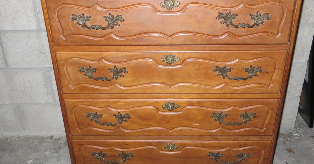 Vintage solid cherry dresser/desk for $95 in Holmes, NY | For Sale ...