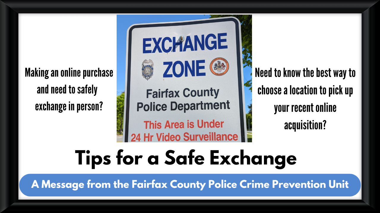 Safety Tips for Safe Exchanges of Online Purchases: Exchange Zones ...