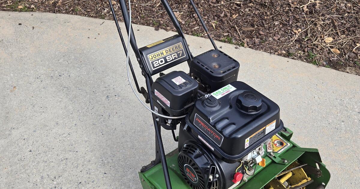 John Deere 20 SR7 Reel Mower for $700 in Waxhaw, NC | For Sale & Free ...