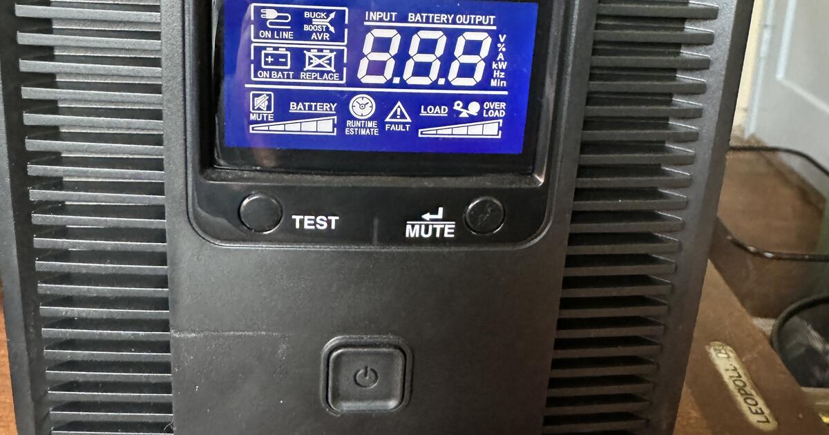 Tripp Lite SMART1500LCDT 1500VA 900W UPS Battery Back Up for $150 in ...
