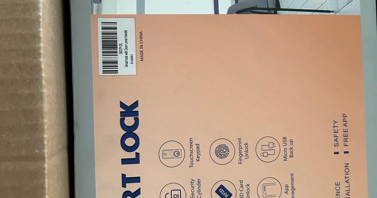 Sensor front door lock for $75 in Riverbank, CA | For Sale & Free — Nextdoor