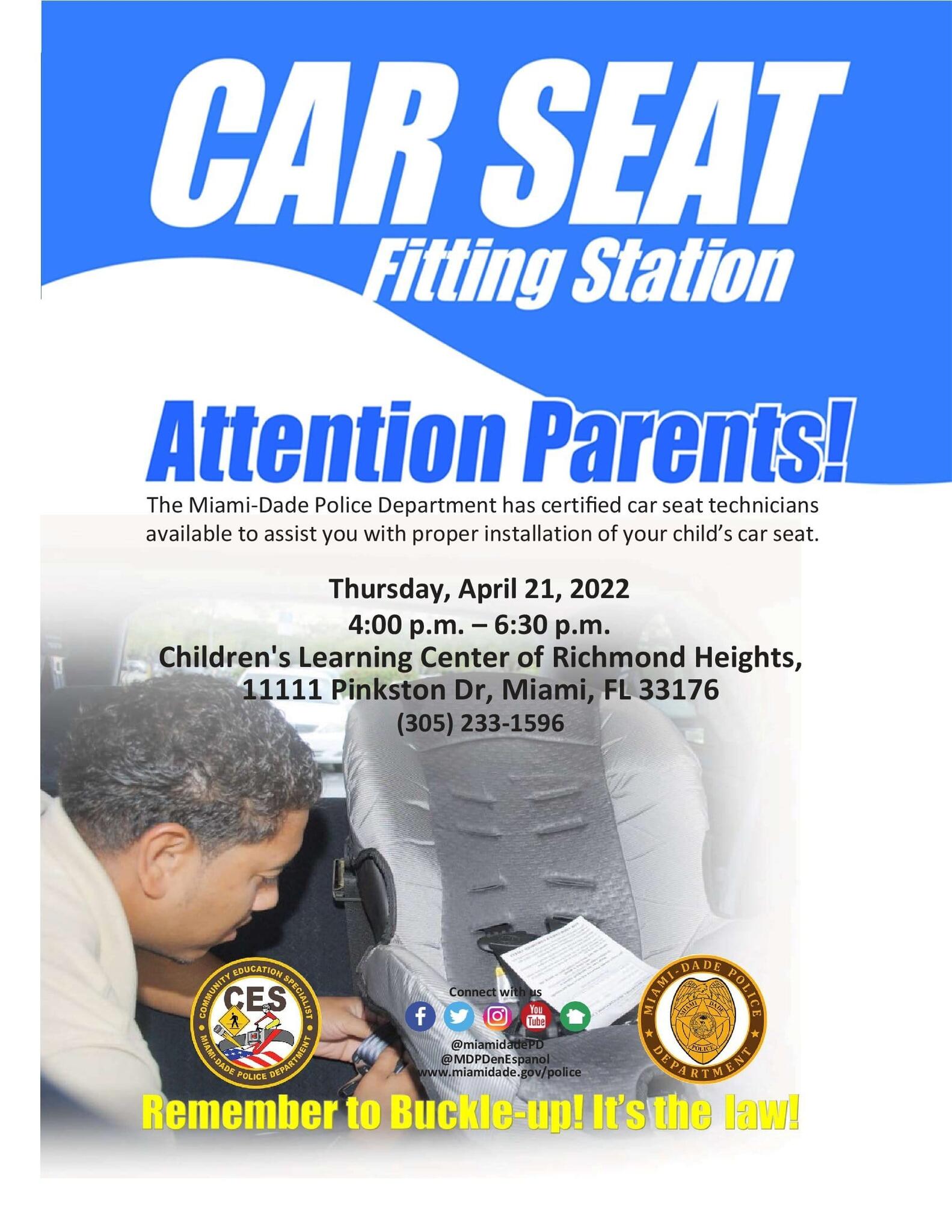 Occupant Protection and Child Passenger Safety. (Miami-Dade Police ...