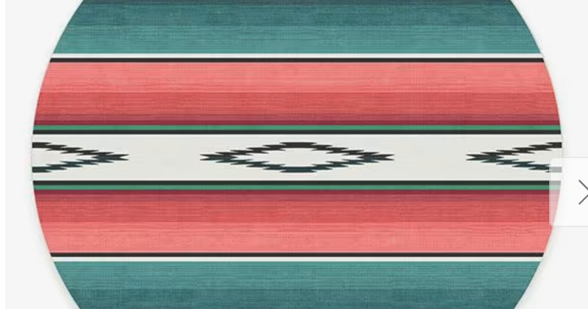 Ruggable - Falsa Stripes Polychrome Rug (8' round) for $125 in Ann ...