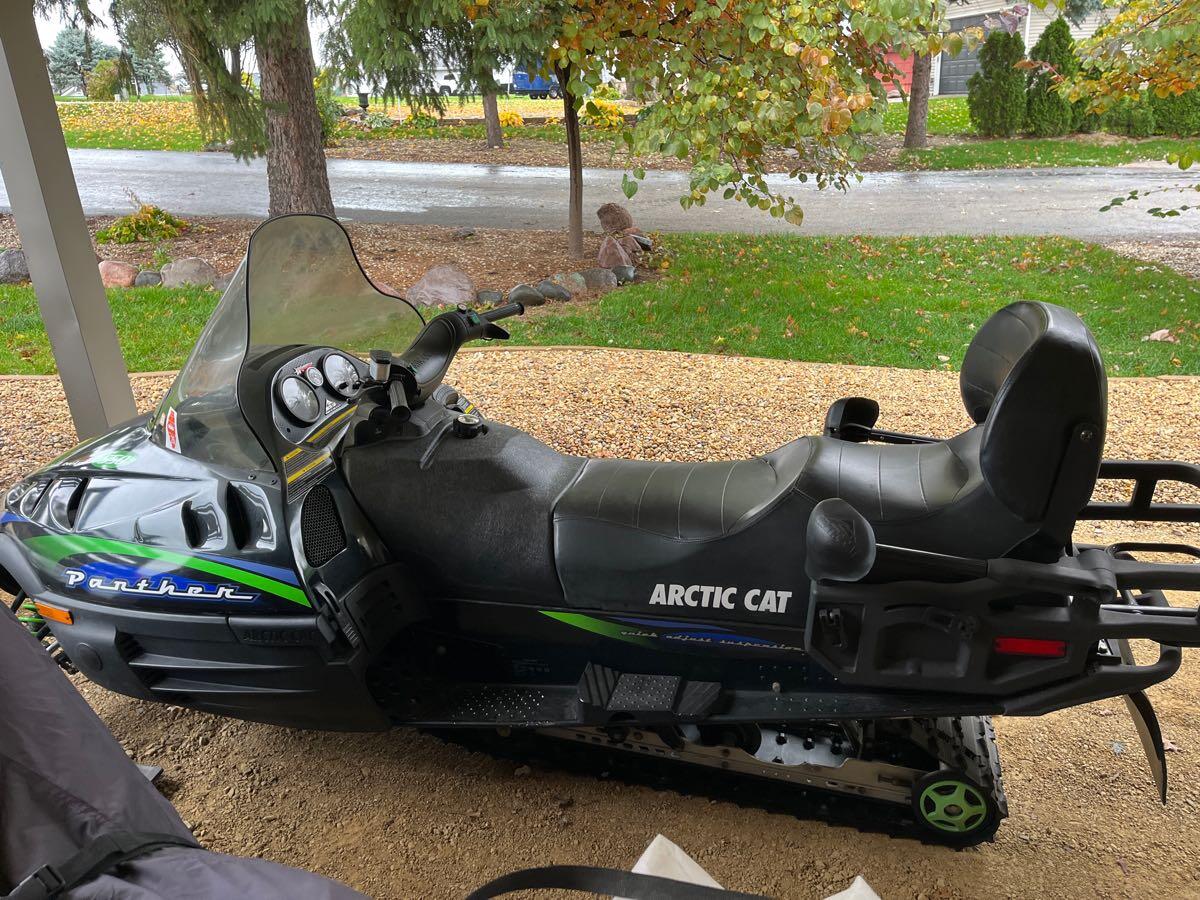 2000 Arctic Cat Panther 2-up snowmobile for $900 in Davis, IL | For Sale & Free — Nextdoor