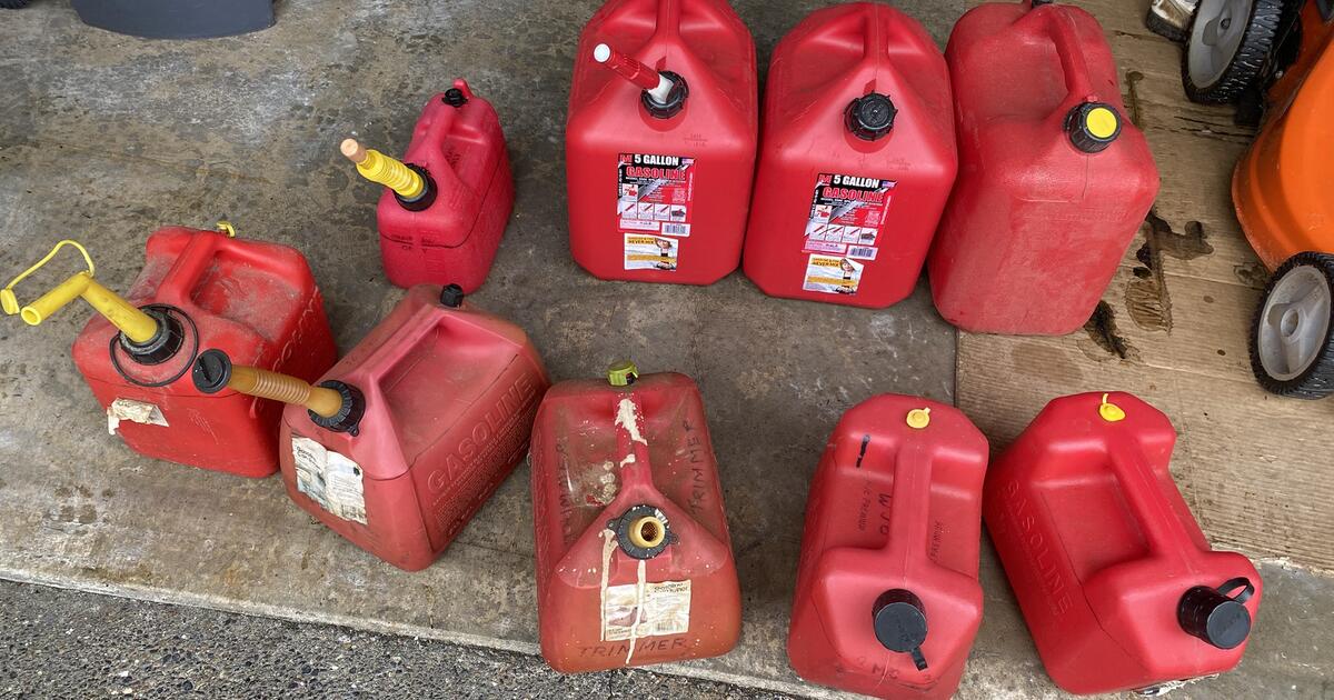 Assorted Gas Cans free for Free in Gig Harbor, WA | For Sale & Free ...