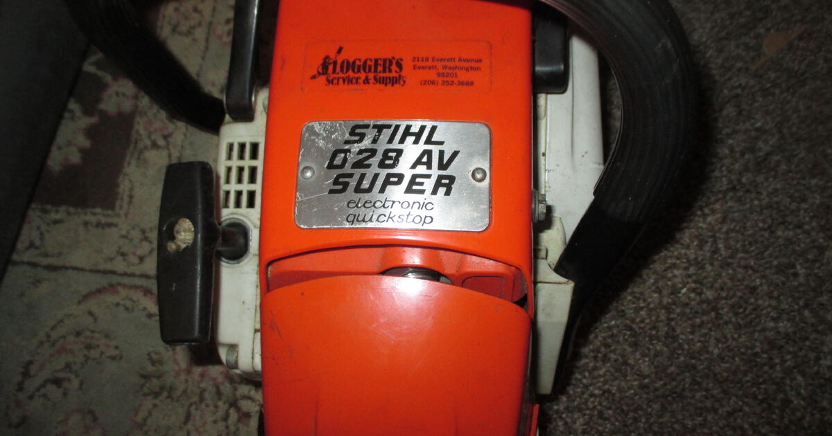 Stihl 028 AV Super Chainsaw for $175 in Sequim, WA | For Sale & Free — Nextdoor