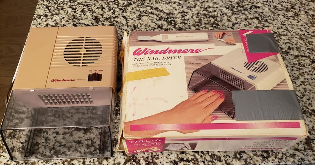 Nail dryer, Windmere brand for $10 in Monroe, NC | For Sale & Free ...