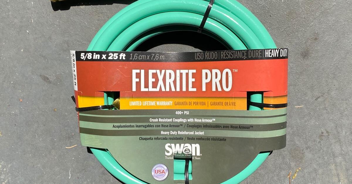 FlexRite Pro 25 feet crush-proof water hose for $30 in Bedford, NY ...