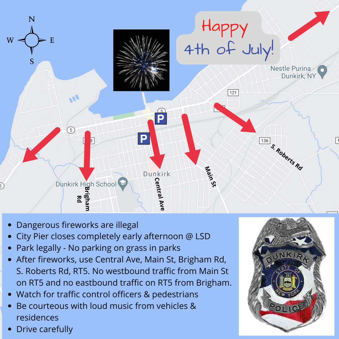 🎆Happy 4th of July! (Dunkirk Police Department) — Nextdoor — Nextdoor