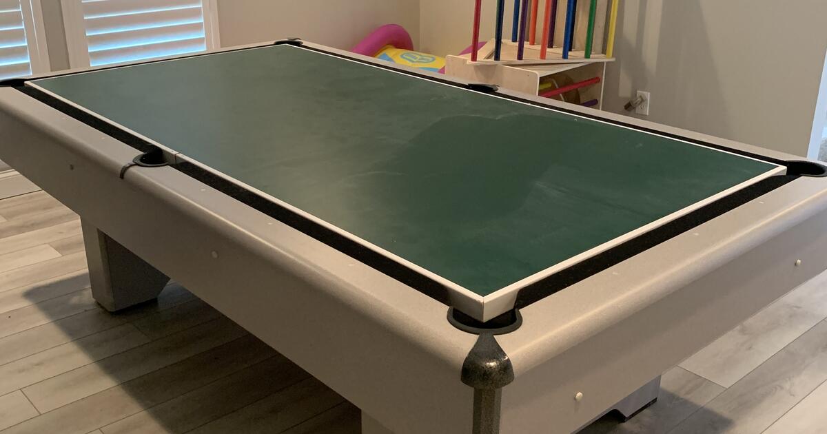 8FT SLATE ORION CONTEMPORARY KASSON POOL TABLE for $400 in O Fallon, MO ...