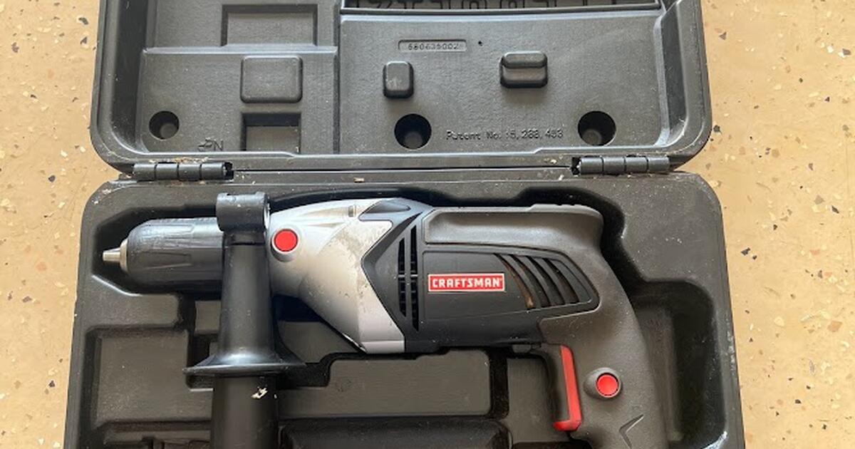 Craftsman 1 2 Inch Electric Drill Case Built In Level For 15 In Craftsman 1 2 Inch Electric Drill Case Built In Level For 15 In