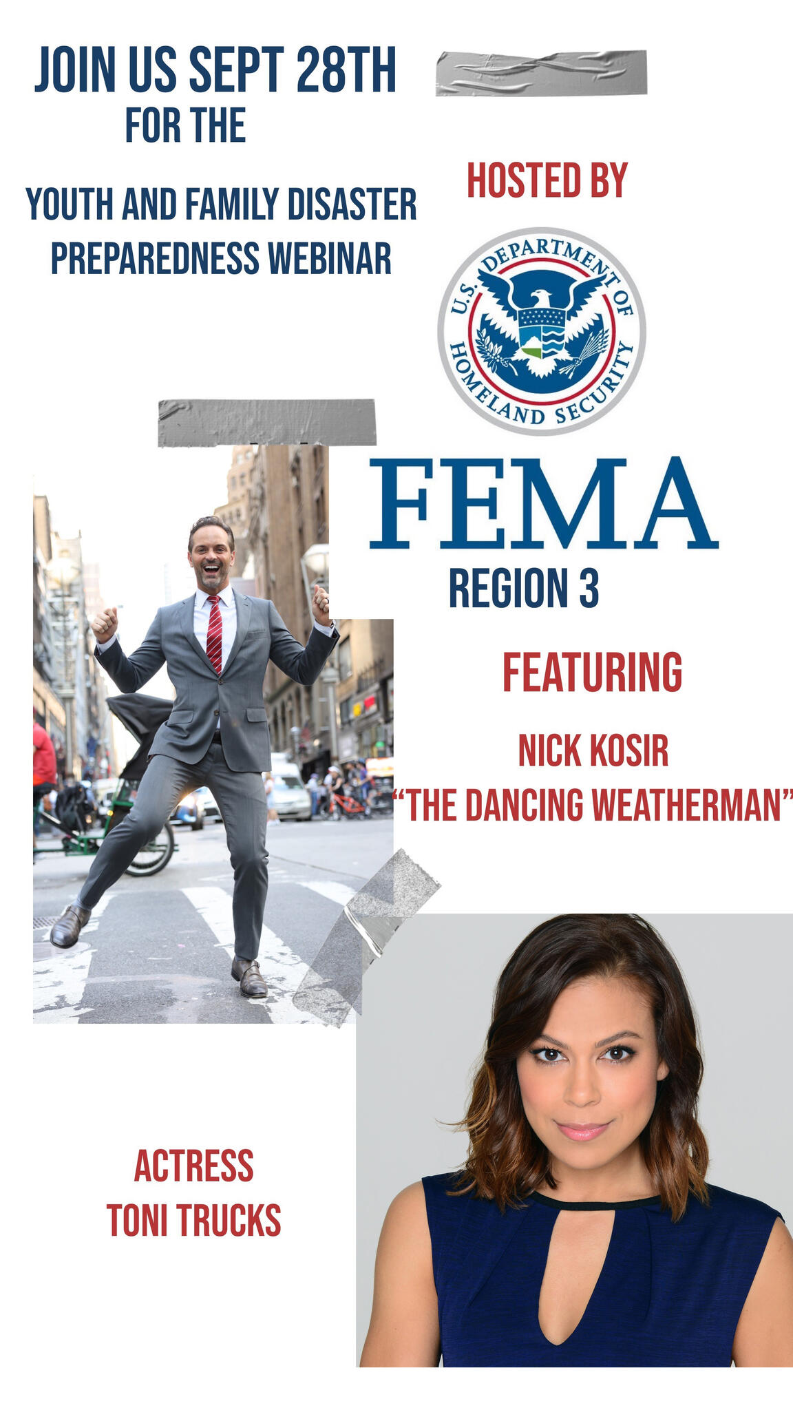 What do you get when an actress and a dancing weather man walk in to a ...