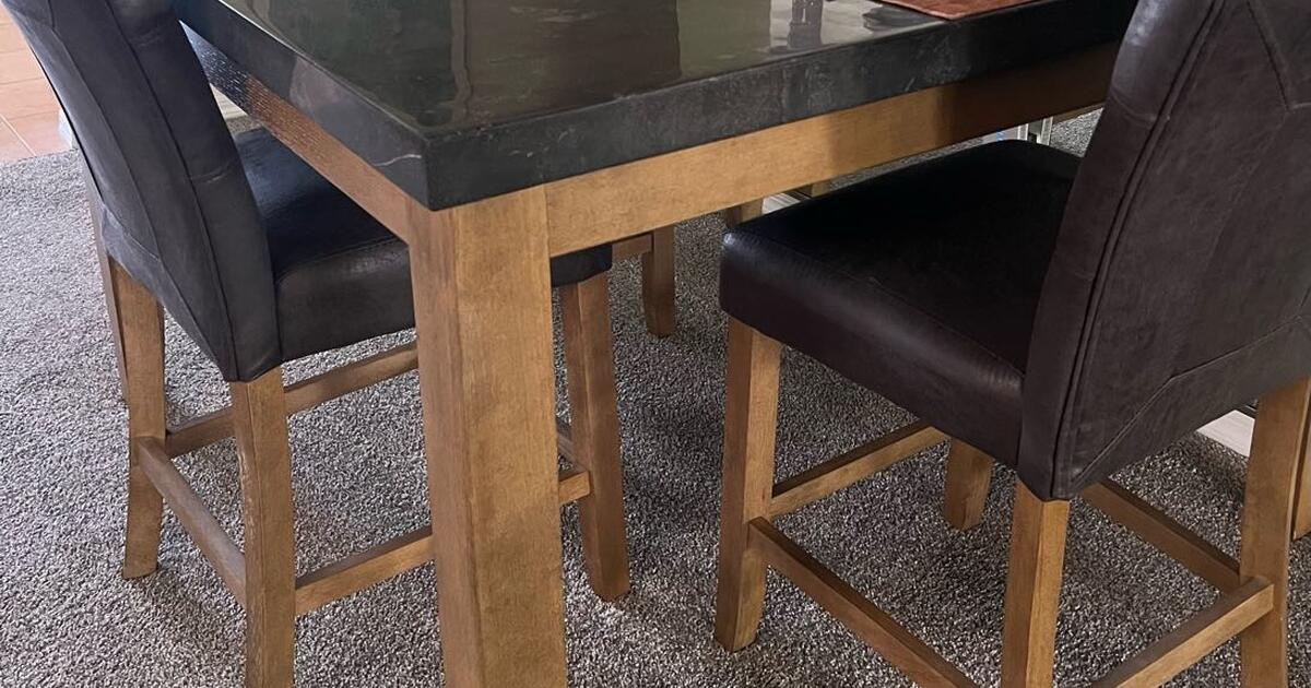 Hi-top Table with 6 chairs for $150 in Midlothian, VA | For Sale & Free ...
