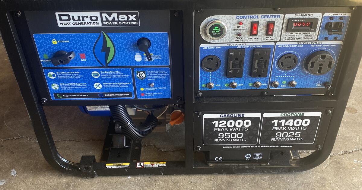 12k Generator only 50 hours for $700 in Pleasant Hill, CA | For Sale ...