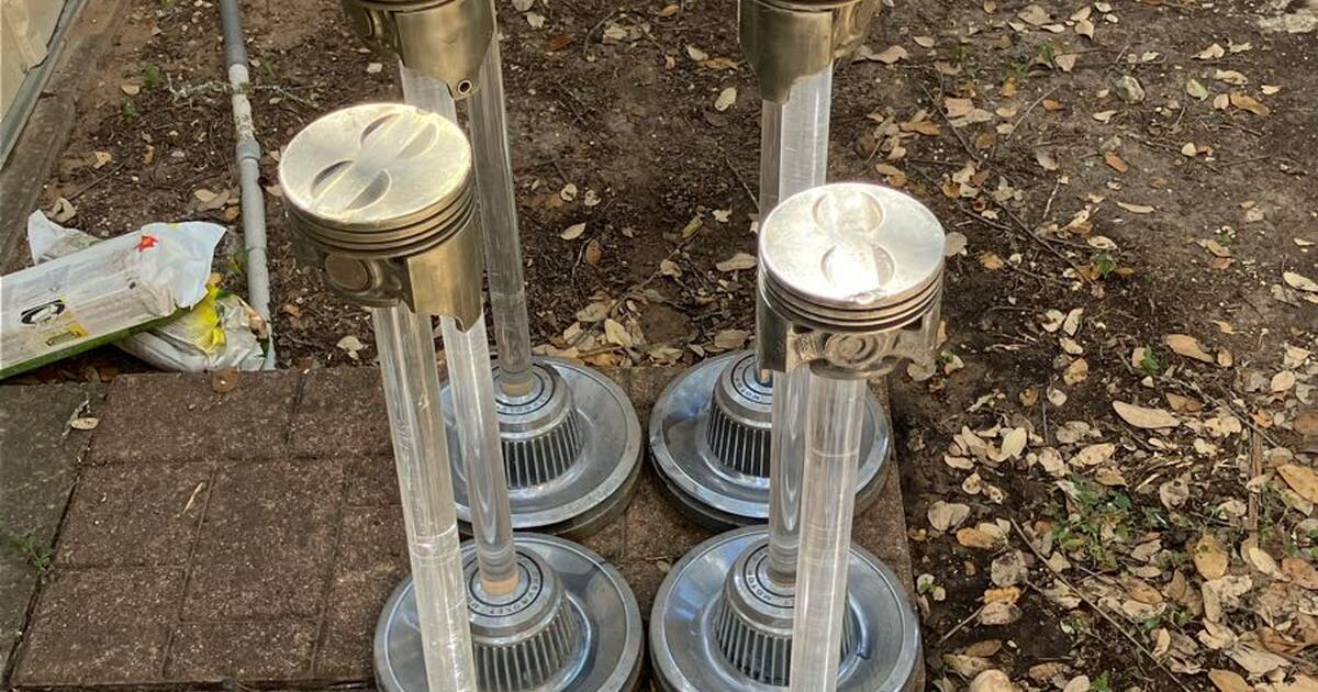Set of 6 heavy duty stanchions-used for car show displays for $40 in ...