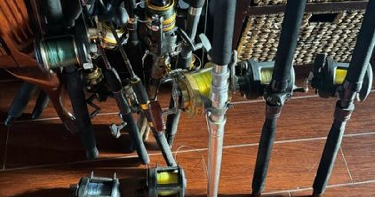 Big yard sale - Several high end fishing rods & reels 04-27-24 7:30 am ...