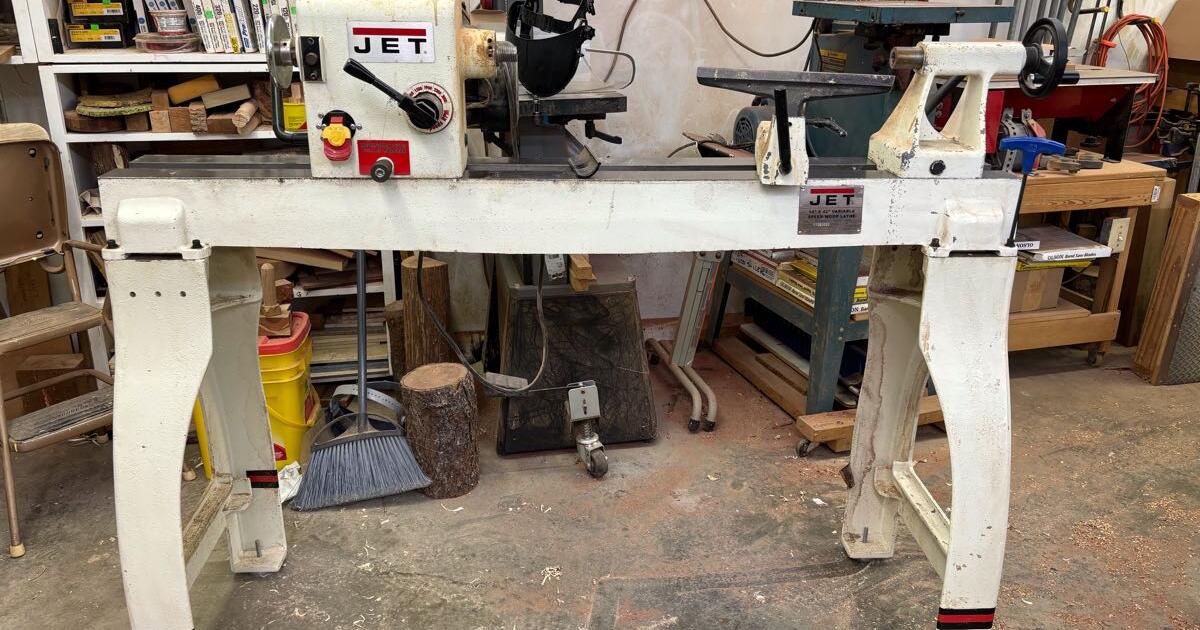 JET Wood Lathe for $250 in Pearland, TX | For Sale & Free — Nextdoor