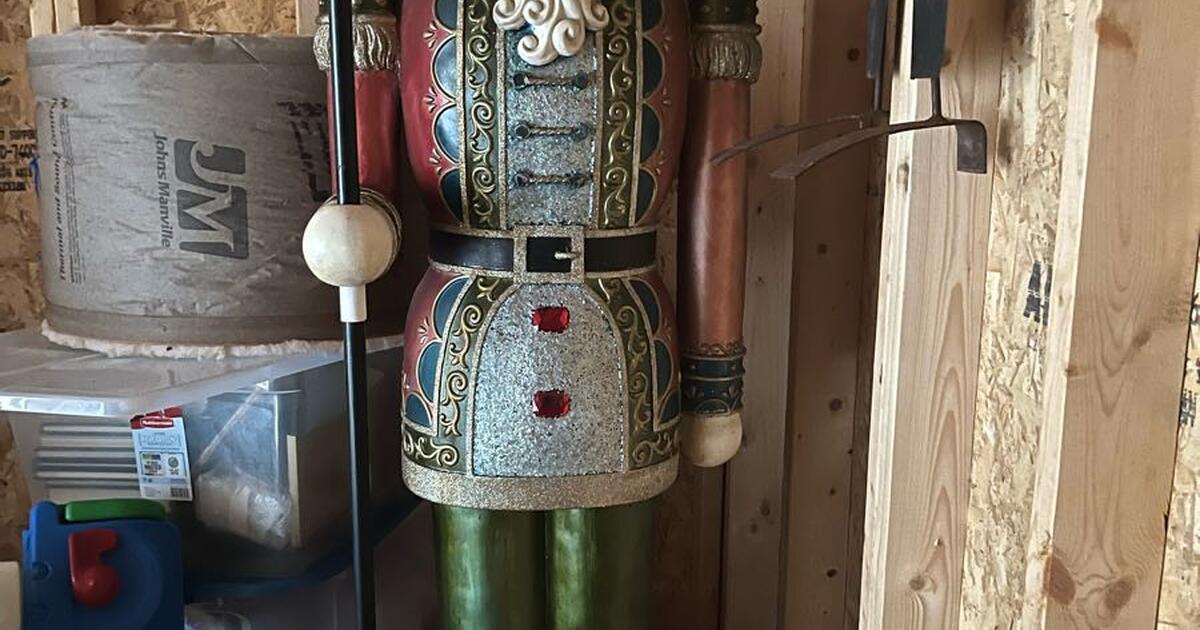 Extra large wooden nutcracker for $300 in Gulf Breeze, FL | For Sale ...