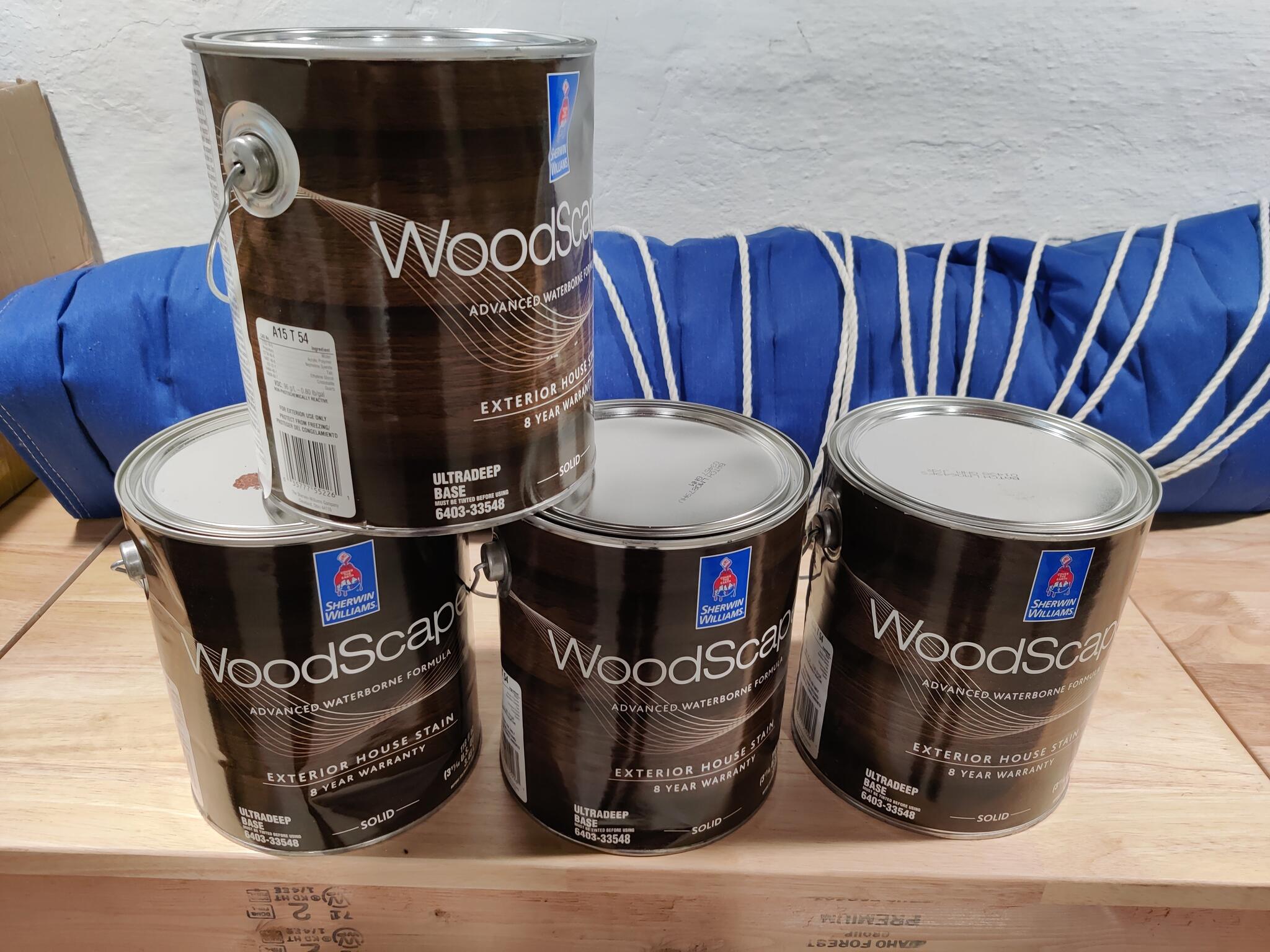 Sherwin Williams Woodscapes Untinted Base - Gallons for $80 in Glenside ...