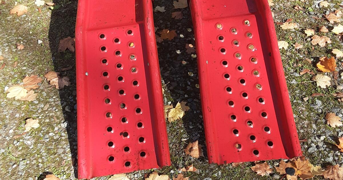 Steel car ramps - vintage for $40 in Hackettstown, NJ | For Sale & Free ...