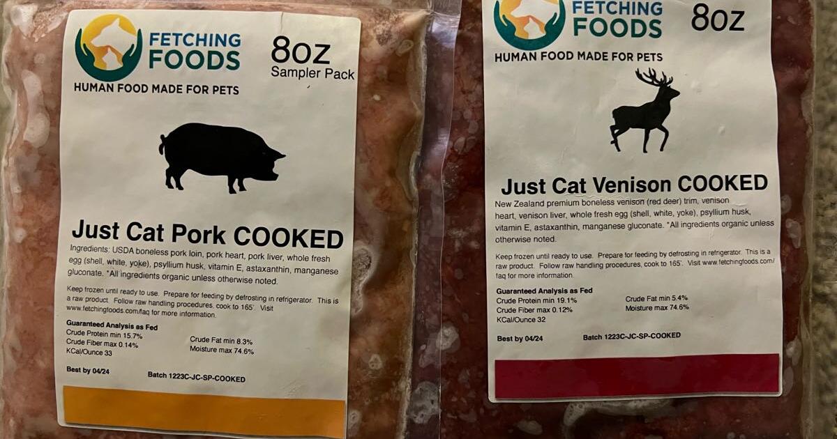 FREE: Premium Frozen Raw Cat Food from Fetching Foods for Free in ...