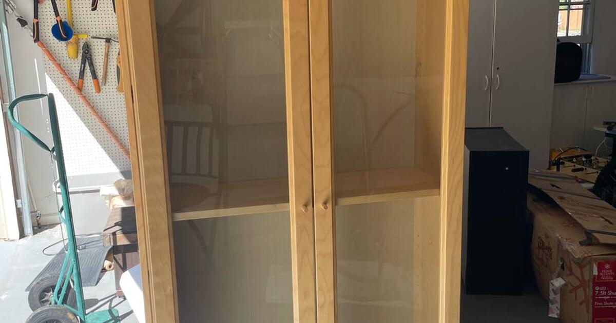 Wooden Glass Display Cabinet for Free in Peachtree Corners, GA | For ...