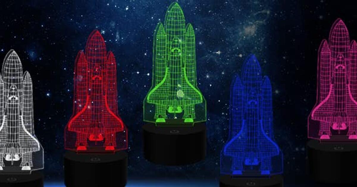 SPRING SALE - 3D LED NIGHT LIGHT SPACE SHUTTLE LAMP for $20 in Houston ...