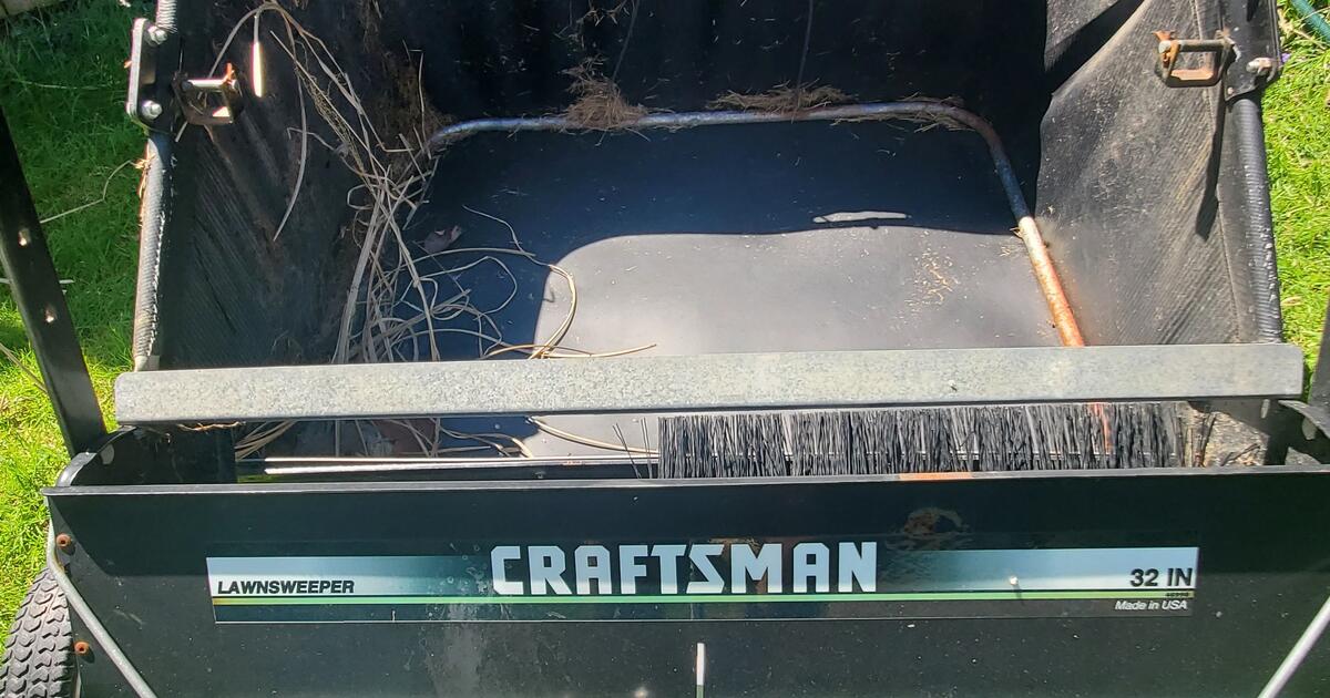 Craftsman 32" Lawn Sweeper for $90 in Indianapolis, IN | For Sale ...