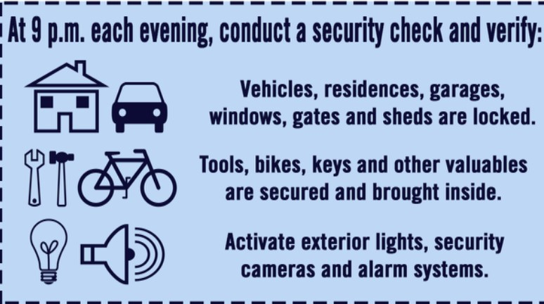 9 PM Routine (Los Angeles Police Department) — Nextdoor — Nextdoor