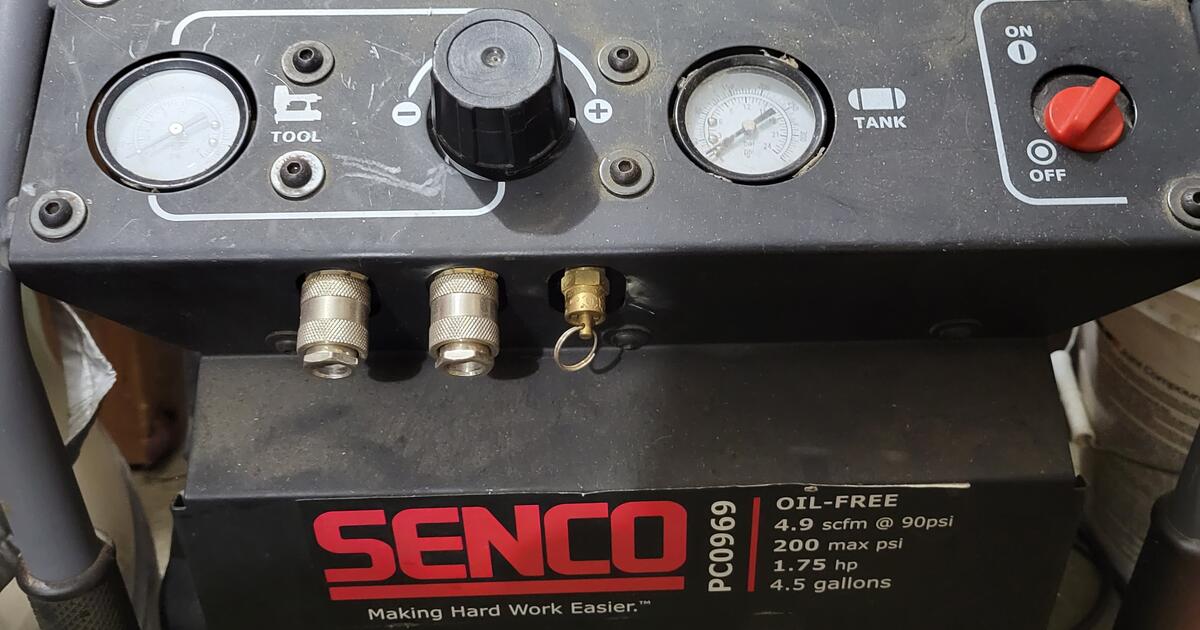 Senco PC0969 4.5 Gallon Compressor -- For Parts--- CURB ALERT for Free ...