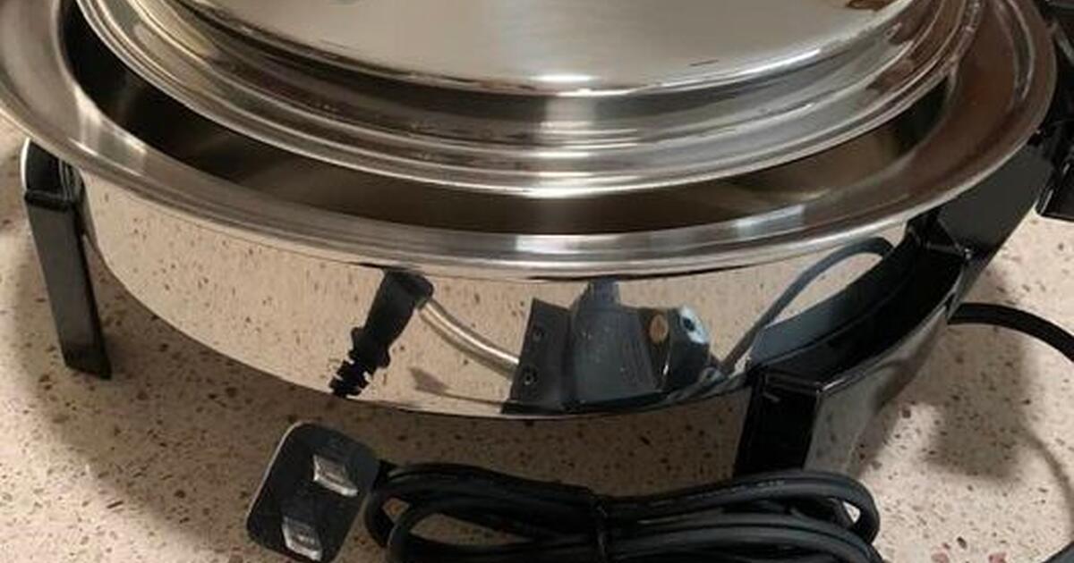 Lustre Craft Electric Skillet for $40 in Menifee, CA | For Sale & Free ...